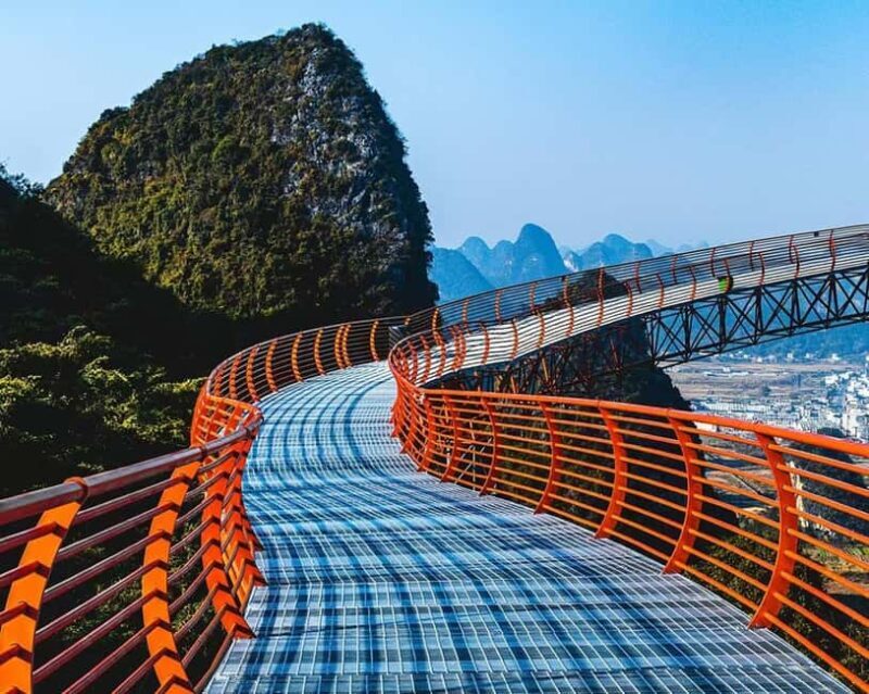 Guilin: Cave, Yulong Rafting, Glass-bottomed skywalk & Show | The ...